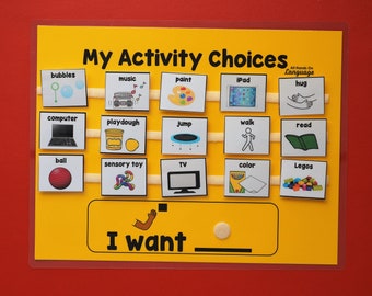 Autism Visual Board - Etsy