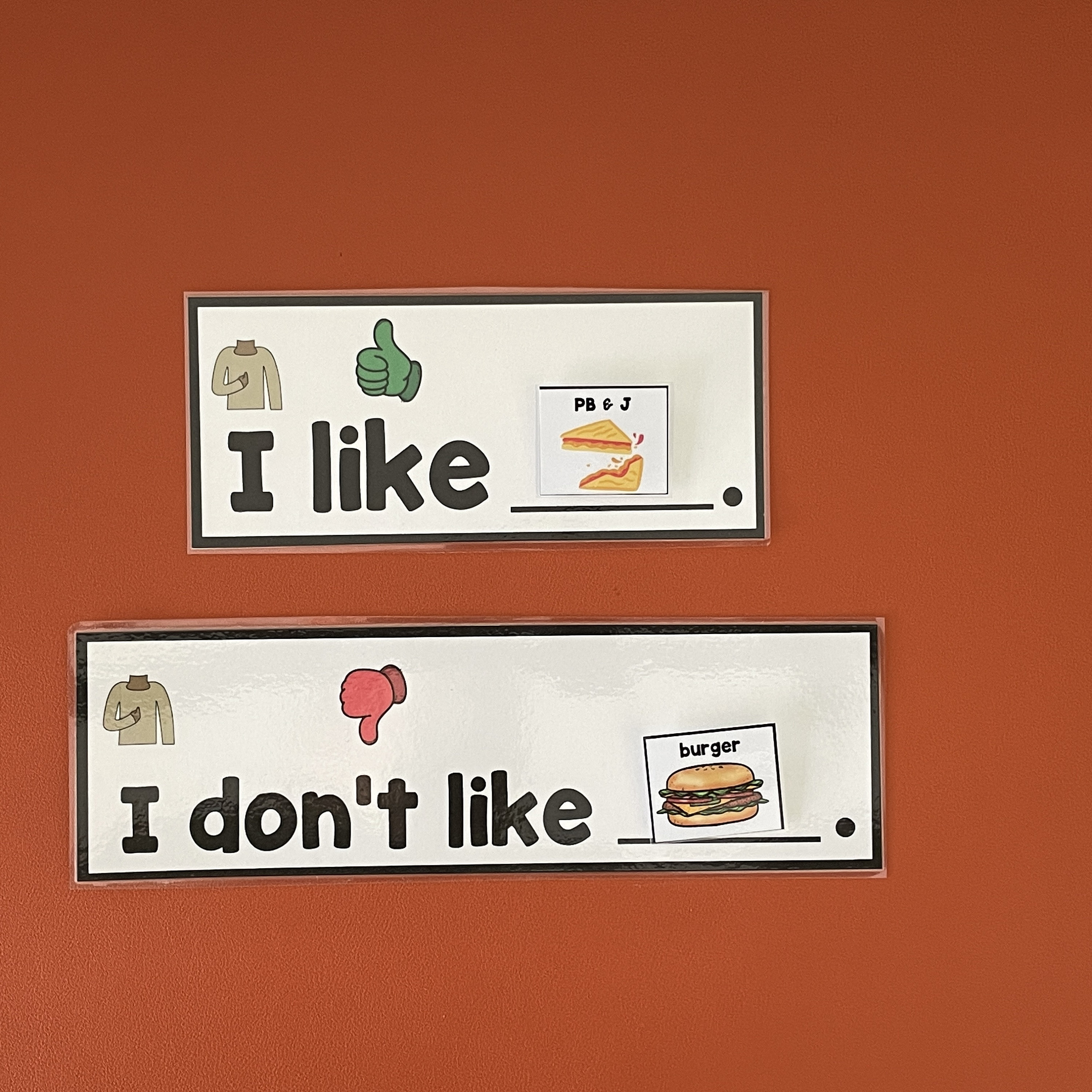 Autism Speech Therapy: Basic Sentence Strips (PDF Printable) - Etsy