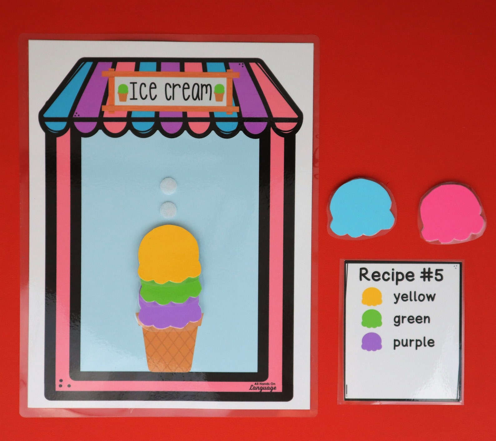 Build an Ice Cream From a Recipe 2 to 5 Step Directions With - Etsy