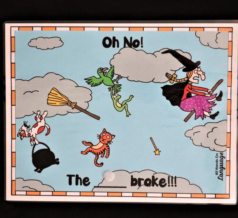 Room on the Broom Story Companion Set for Sequencing - Etsy