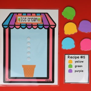 Build an Ice Cream From a Recipe! 2 to 5 Step Directions With Picture ...