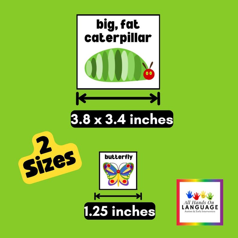 The Very Hungry Caterpillar Matching Game: Story Engagement Activity ...