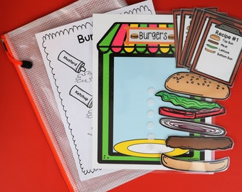 Build a Burger Game | Etsy