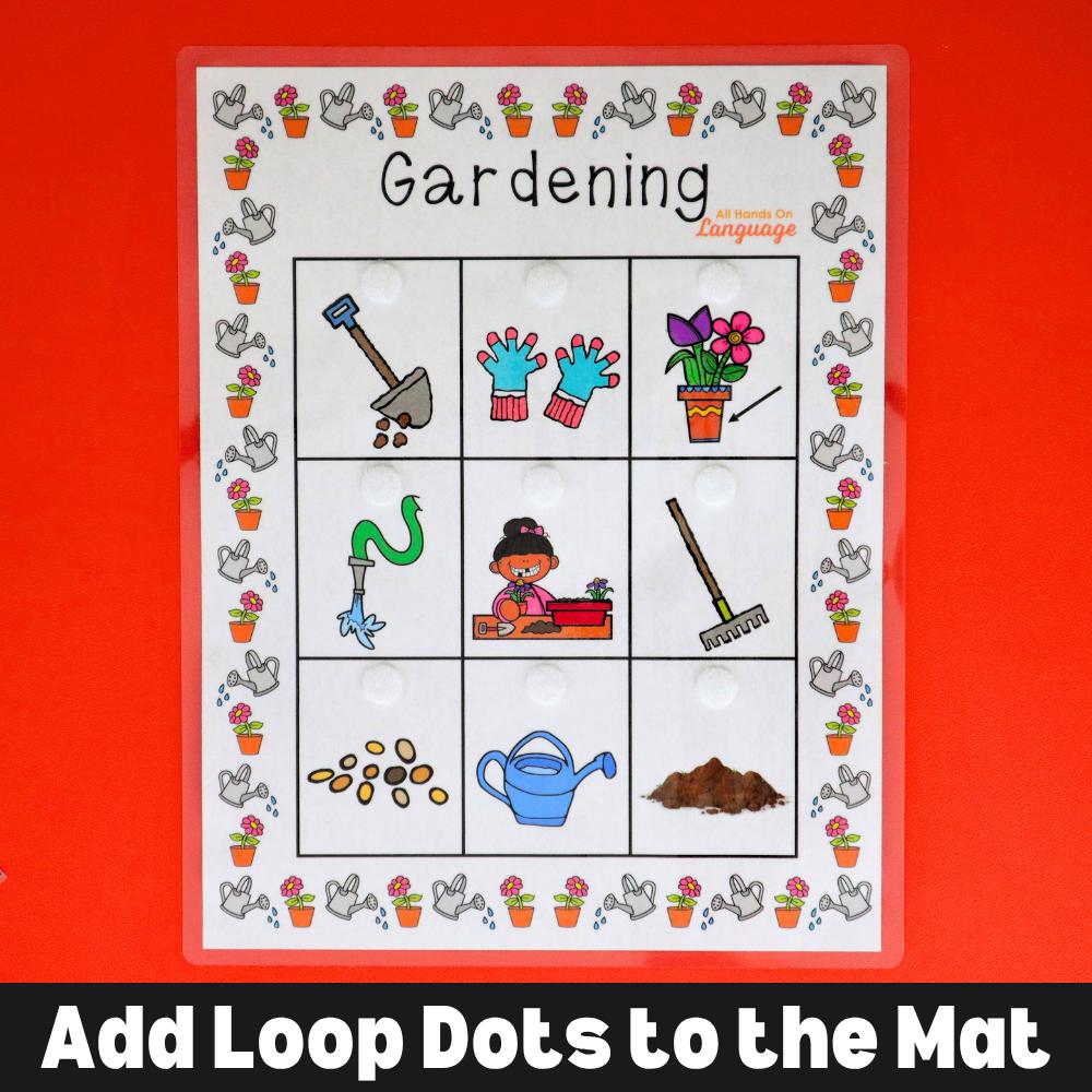 Gardening Vocabulary Matching Game: Spring Activity (PDF Printable) - Etsy