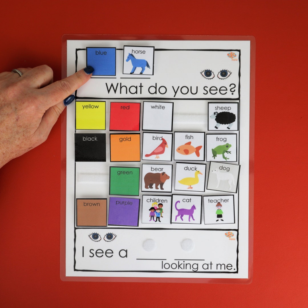 Brown Bear, Brown Bear Story Companion, Colors and Animals on a Choice ...