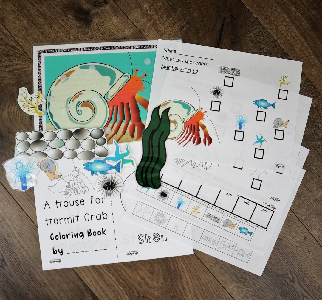 A House for Hermit Crab Story Companion, Activities to Act Out the ...