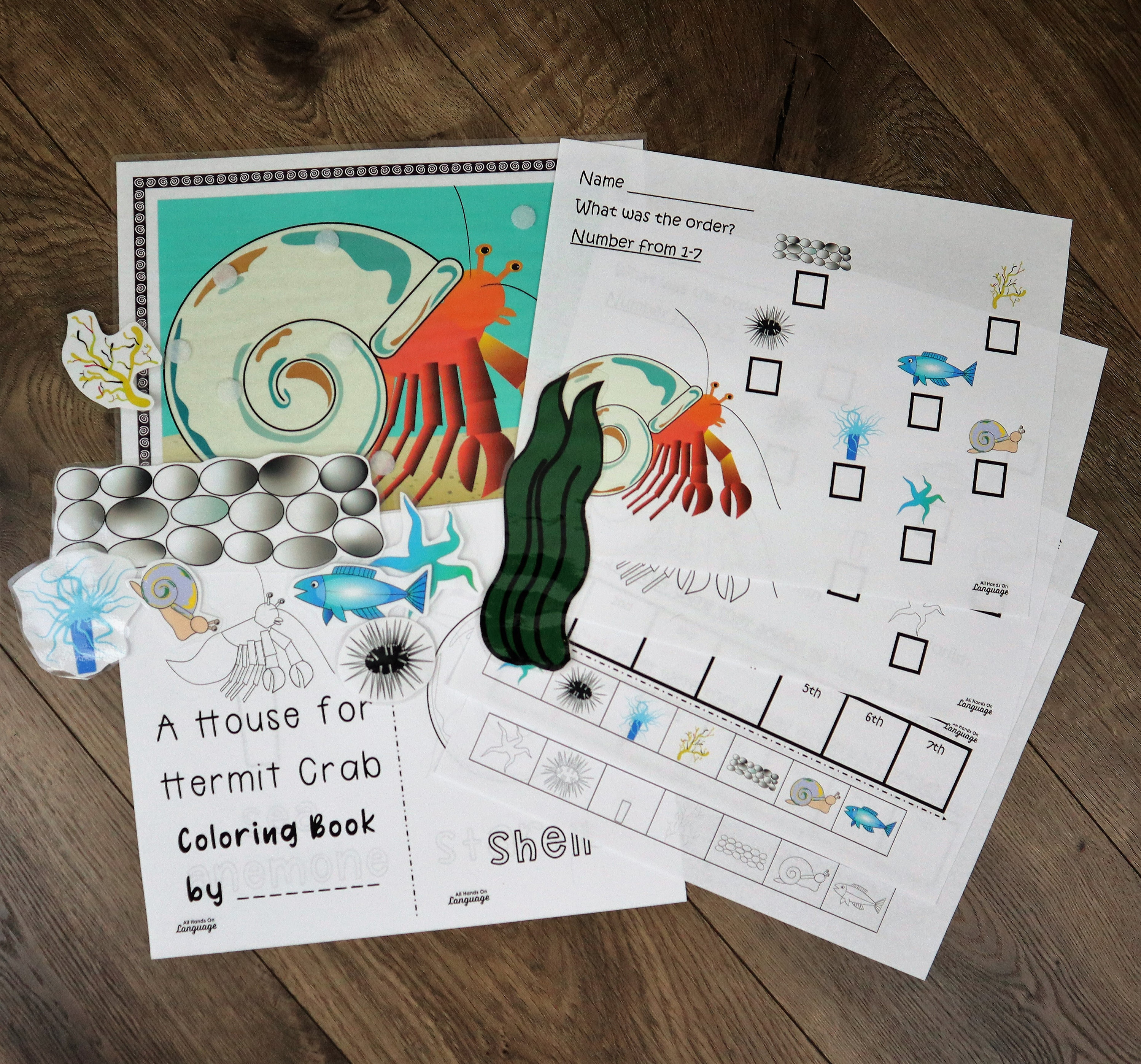 House For Hermit Crab Template