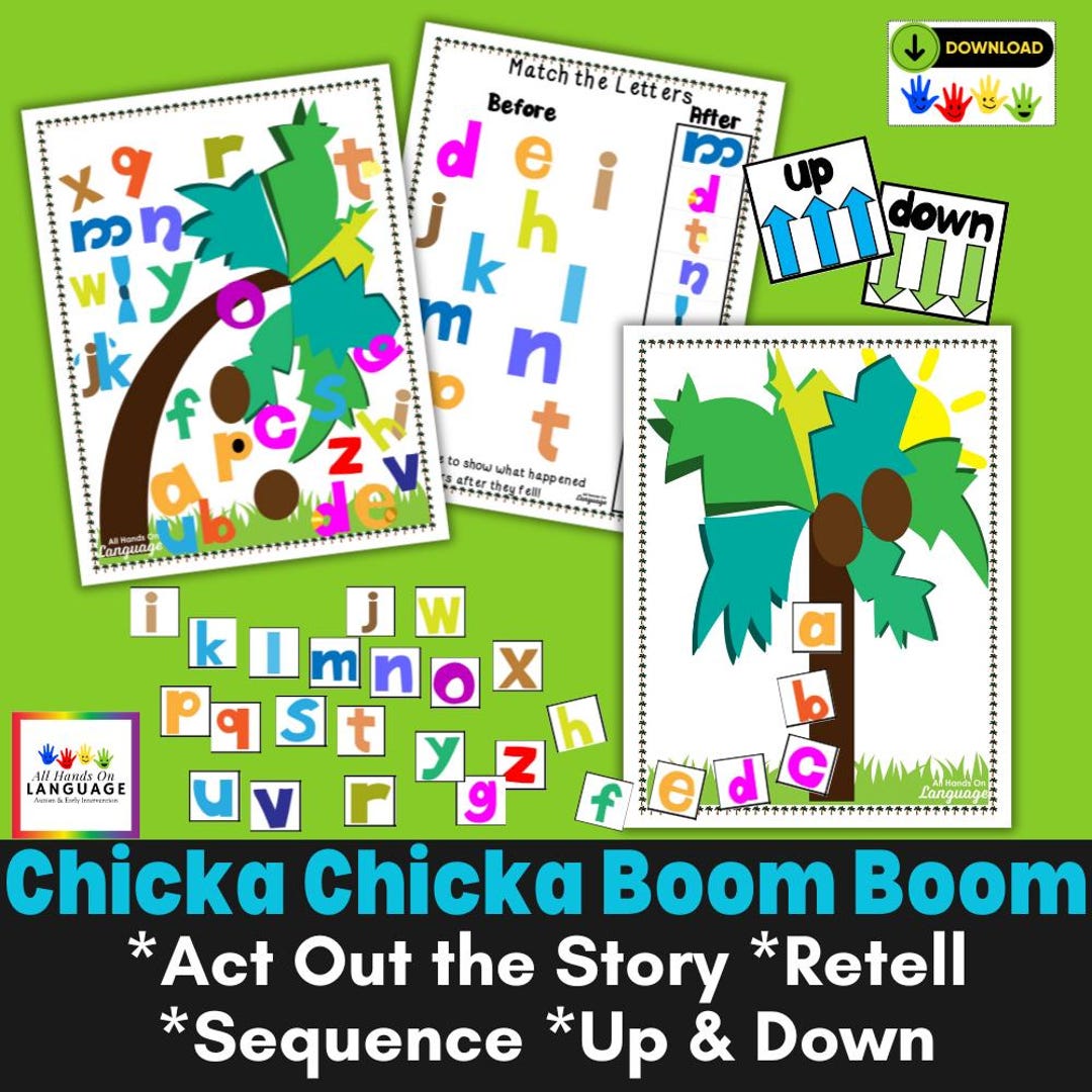 Chicka Boom Story Companion, Background Mats, 26 Letters, up & Down Cue ...