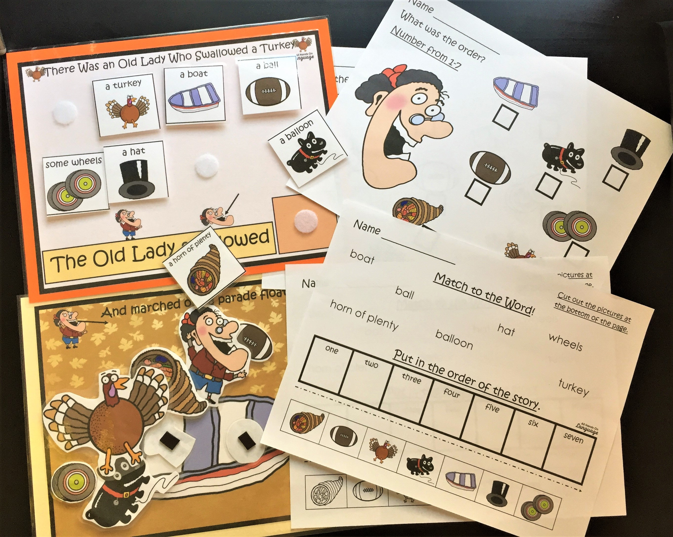 Old Lady Who Swallowed Printable