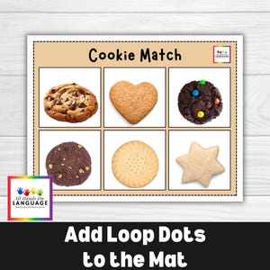 Cookie Matching Activity, Match Photographs of Delicious Cookies ...