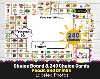 Choice Board for Autism - Etsy