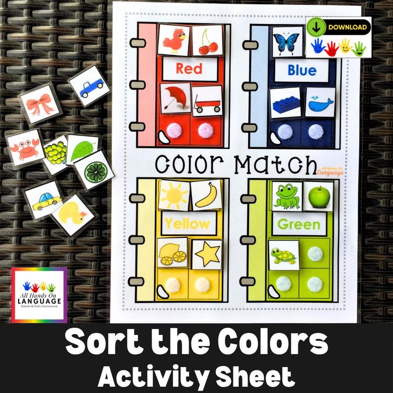 Color Sorting - Etsy