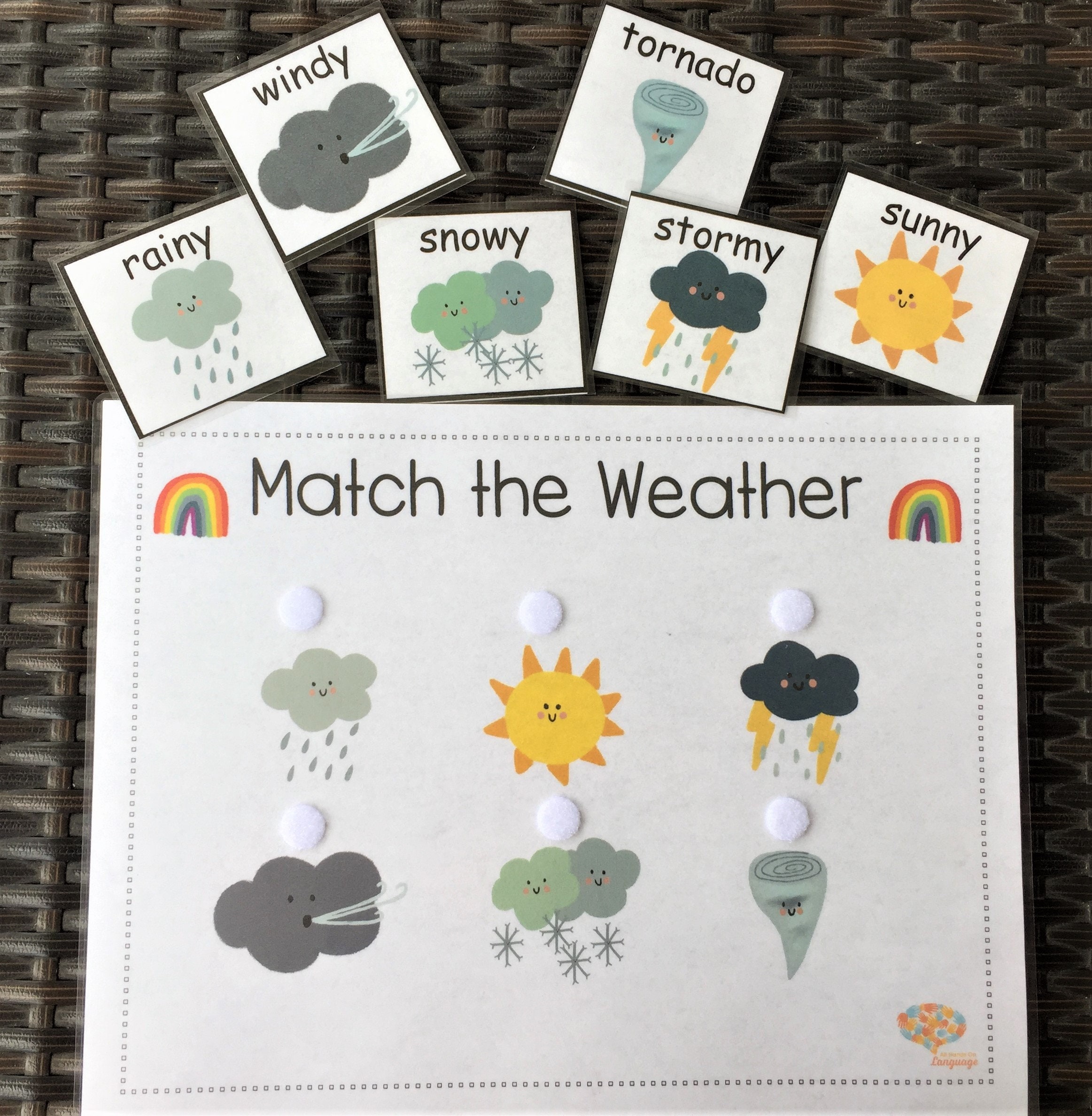 Weather Matching Activity For Kids 6 Types Of Labeled Weather Etsy weather-matching-activity-for-kids-6-types-of-labeled-weather-etsy