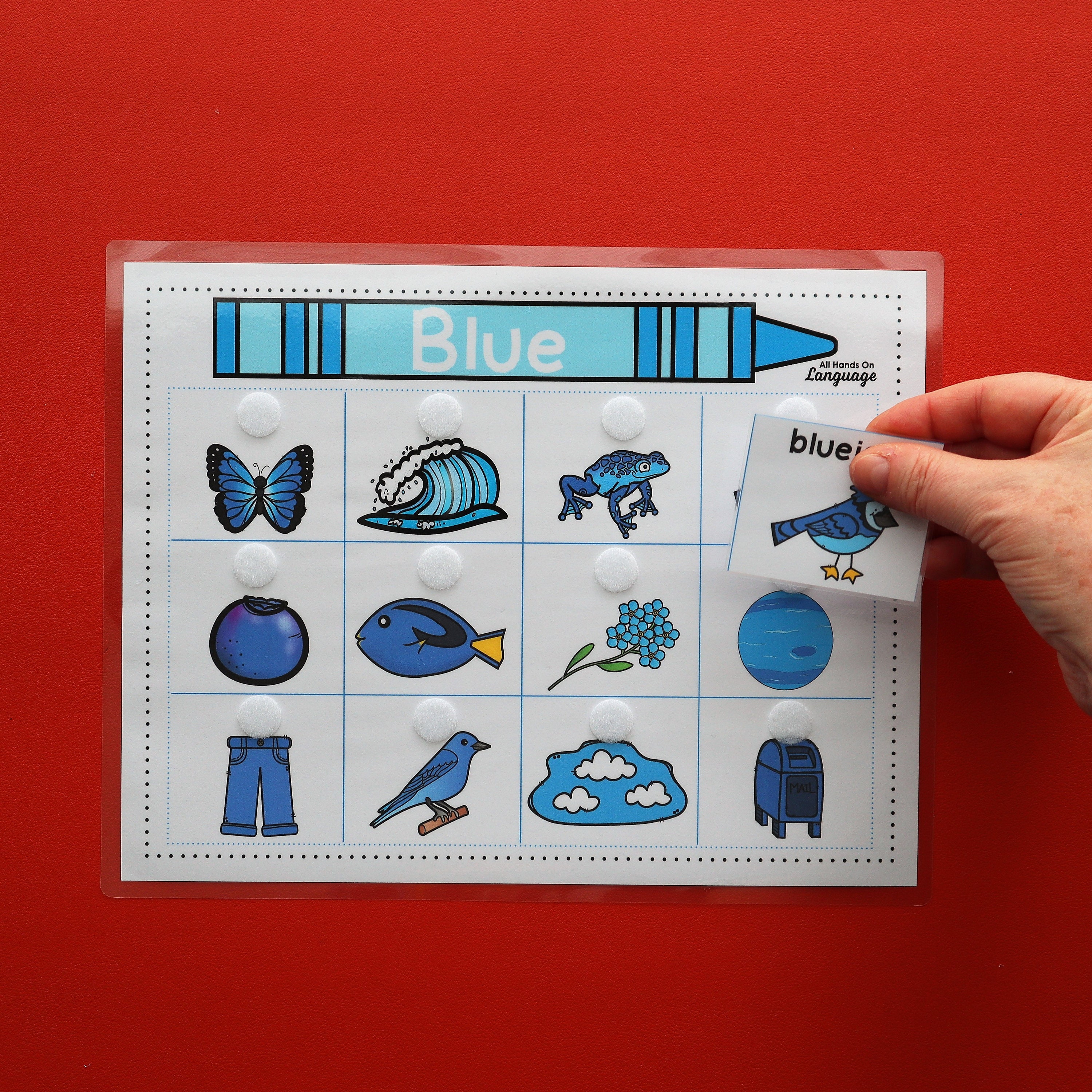 Blue Color Things For Kids