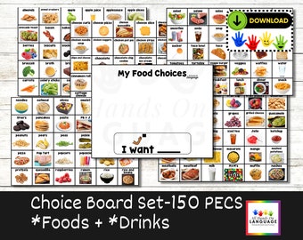 Customized Food Picture Chart - Etsy