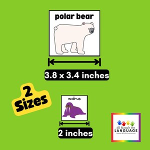 Polar Bear Story Pictures: Autism Learning Tool (printable PDF) - Etsy