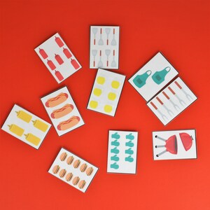 Barbecue Count 1-10, Count and Match Activity, BBQ Theme Objects ...