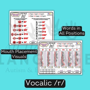 50 Articulation Mats | 25 Speech Sounds | Isolation, Syllable, and Word ...