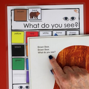 Brown Bear, Brown Bear Story Companion, Colors and Animals on a Choice ...