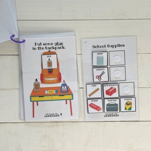 Get Ready for School Interactive Mini Book With Choice Board and 10 ...