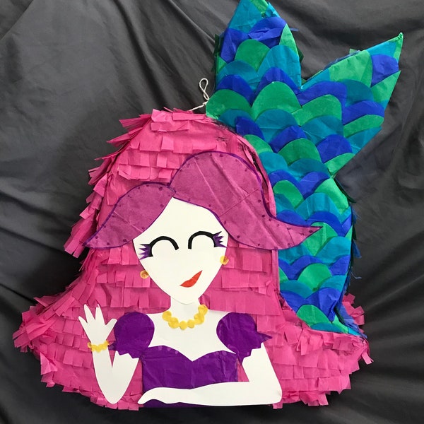Mermaid Pinata - Etsy
