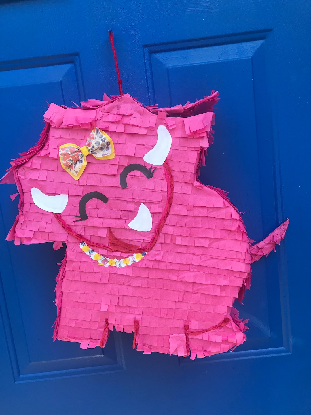 Dinosaur Pink Piñata, Pink Triceratops Pinata, Dinosaur Birthday ...