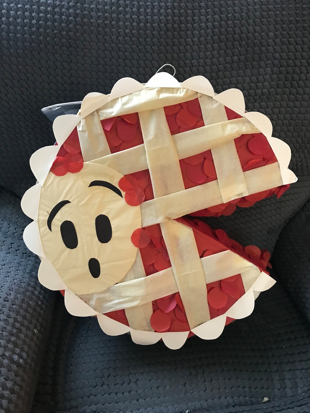 Cherry Pie Piñata Fruit Pie Piñata Fruit Pinata Pie Pinata - Etsy