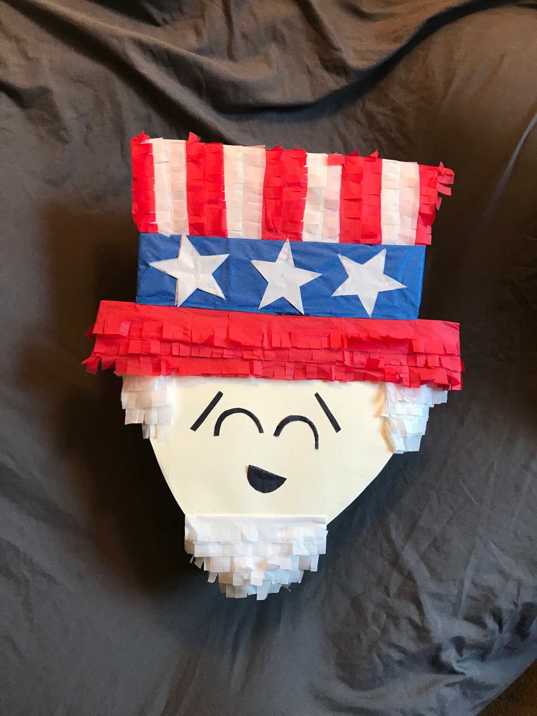4th of July Piñata, LARGE Fourth of July Independence Day Pinata, Uncle ...