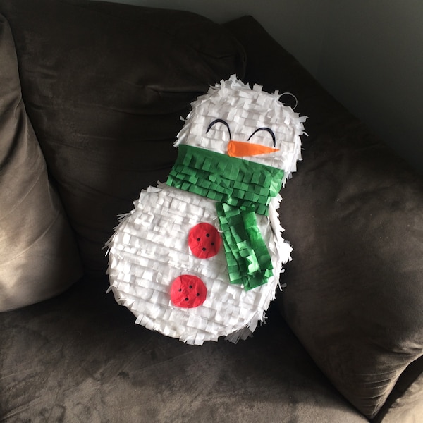 Snowman Pinata - Etsy