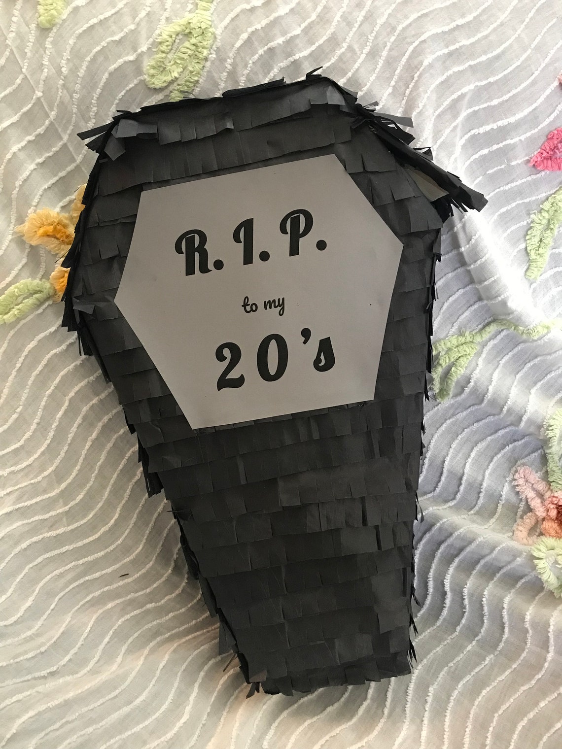 Coffin Pinata RIP to Twenties Pinata RIP to Thirties Pinata - Etsy
