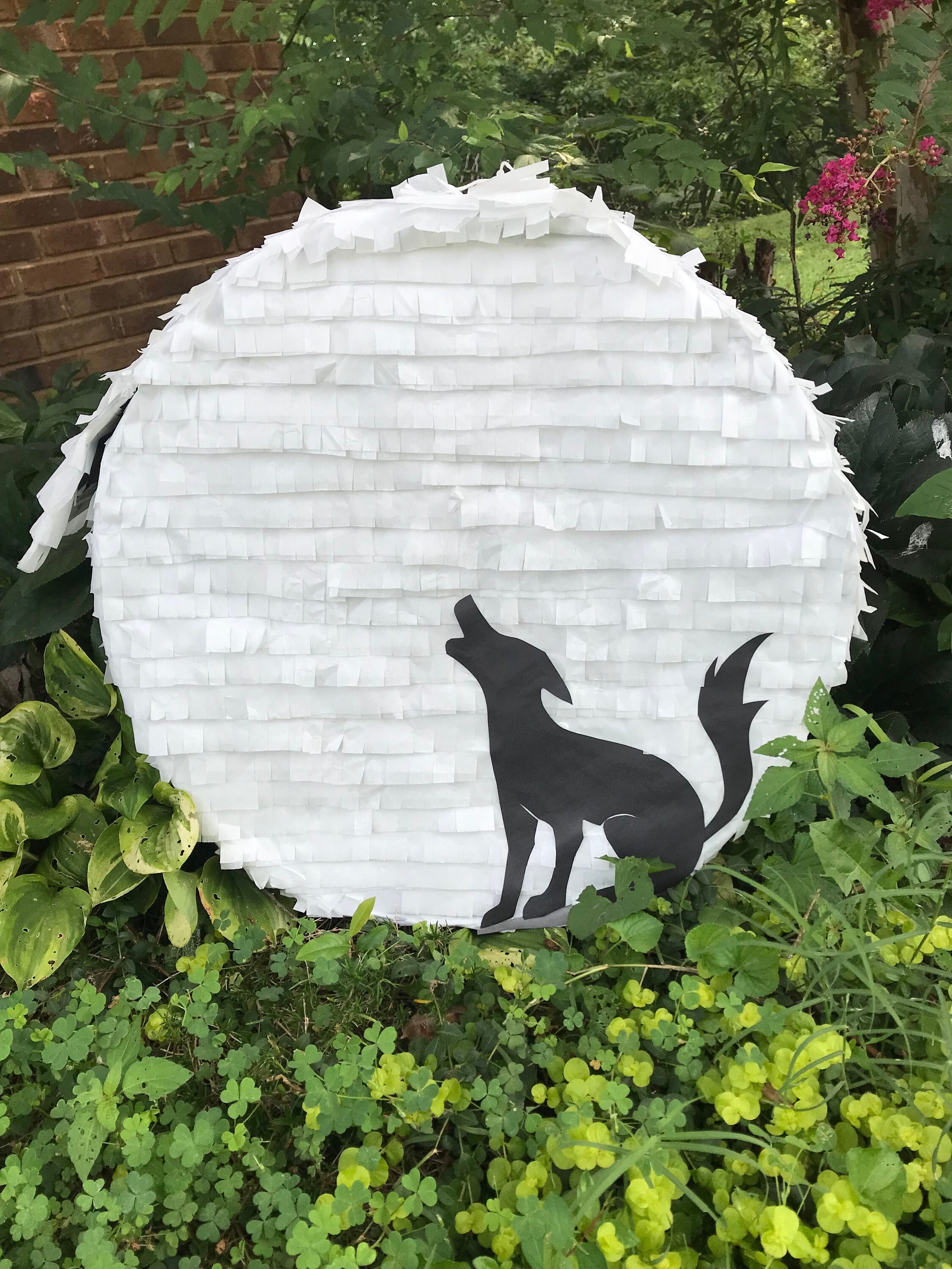 Full Size Wolf Piñata, Howl at the Moon Piñata, Halloween Pinata - Etsy