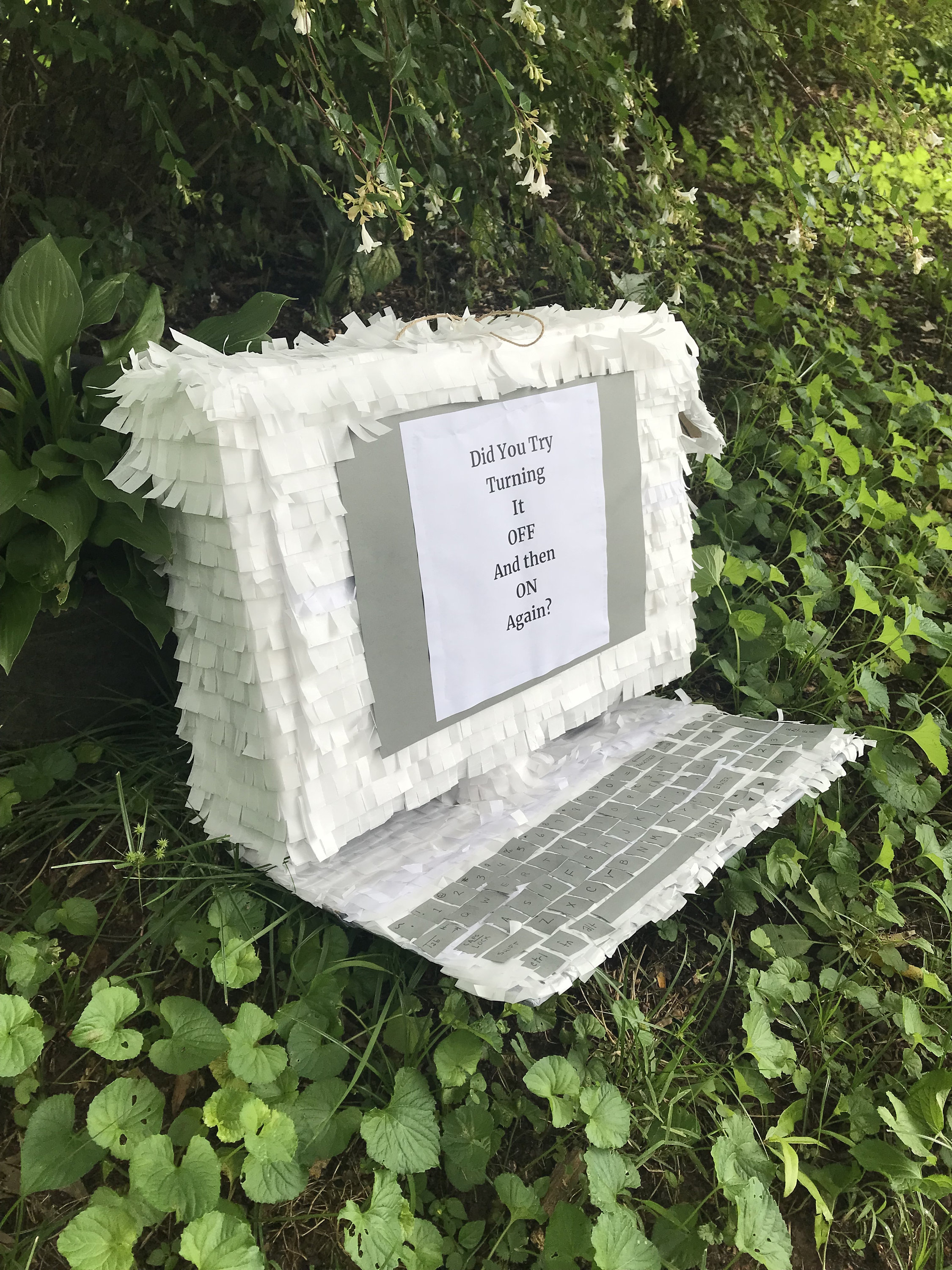 Computer Piñata Laptop Piñata Funny and Customizable - Etsy