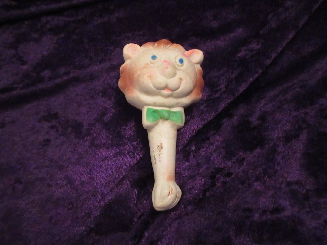 Rubber Lion Squeaky Toy - Etsy