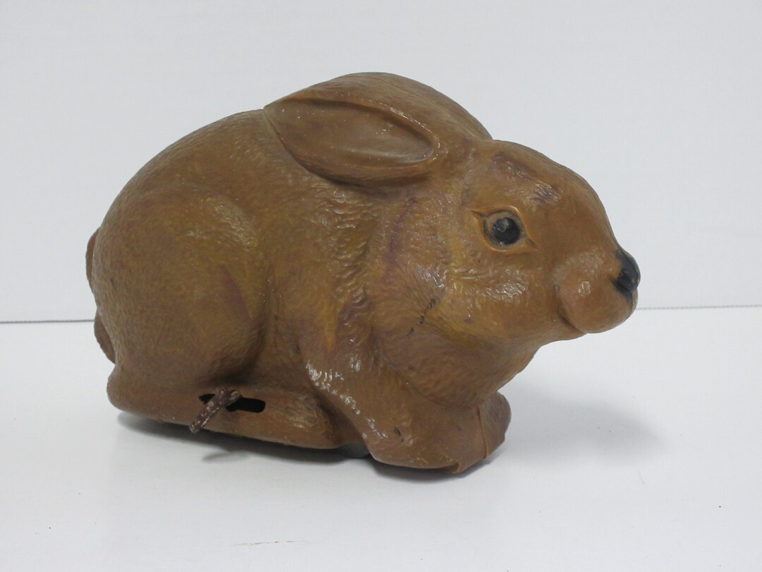 Dark Brown Wind up Rabbit - Etsy