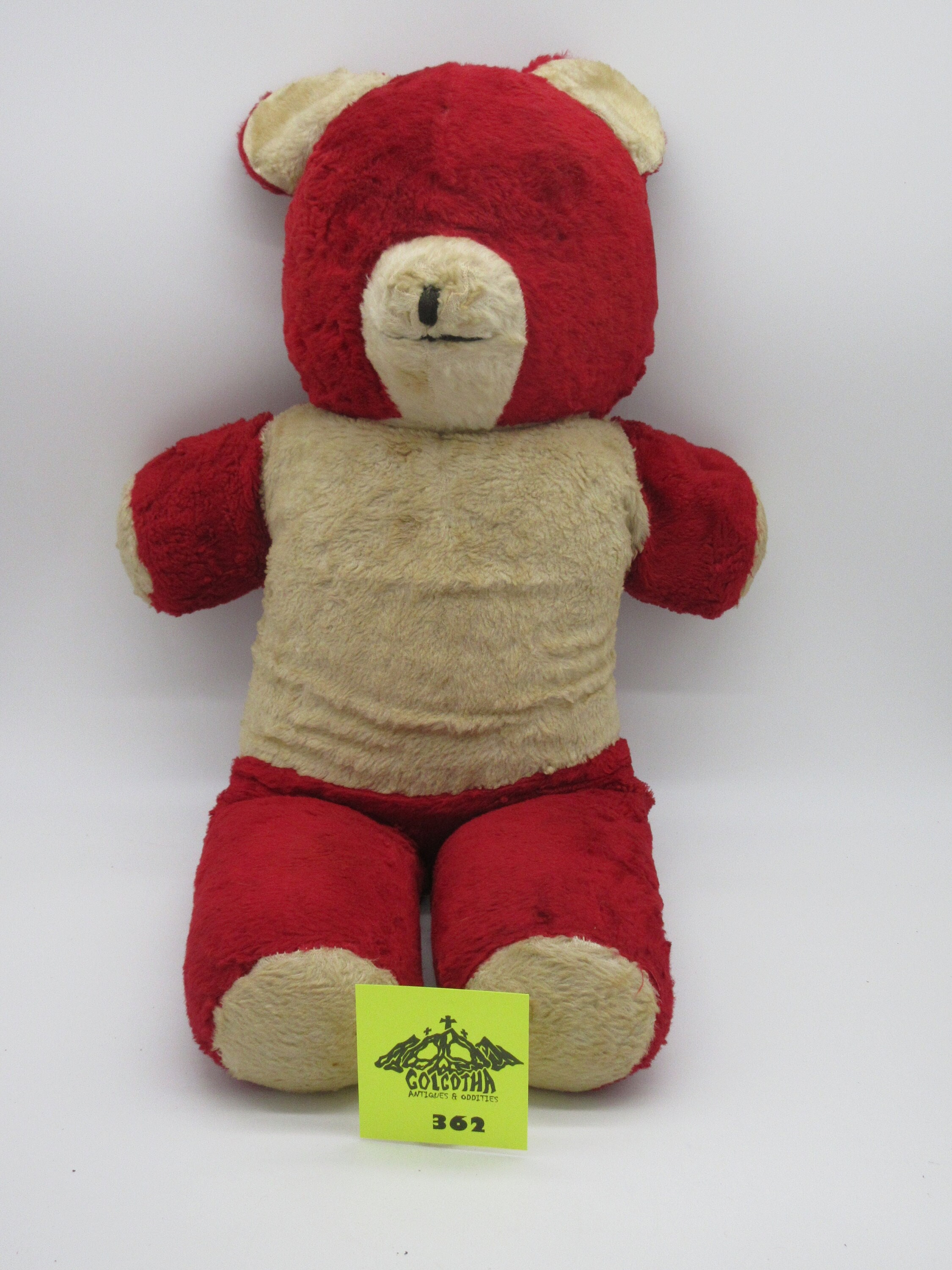 Red Teddy Bear | Etsy