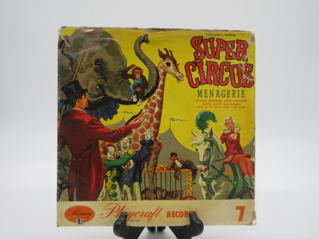 Super Circus Record #7 - Etsy