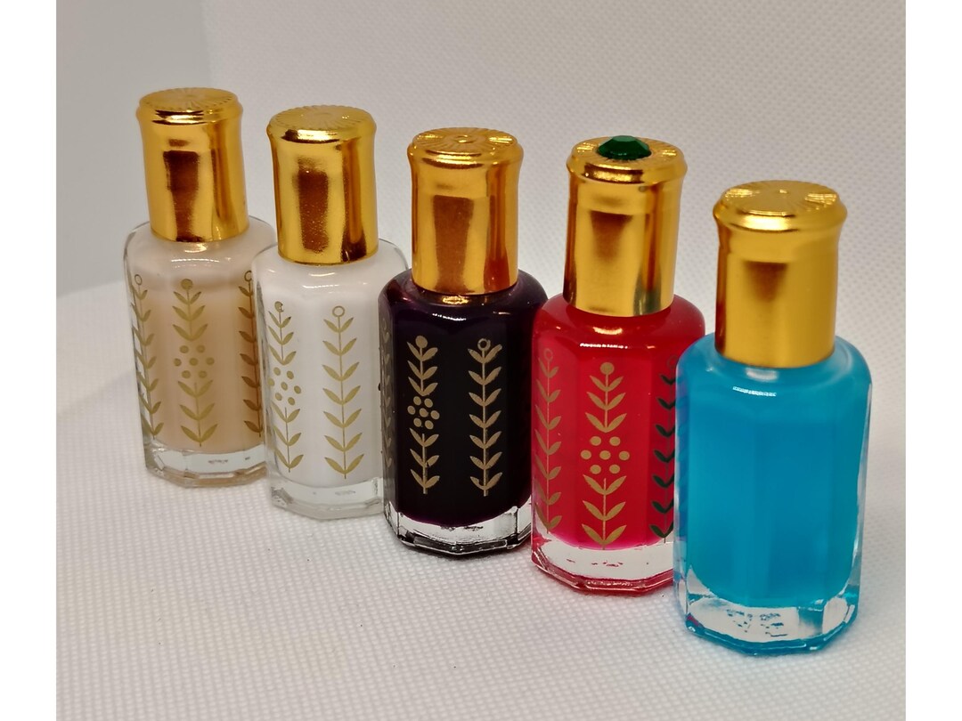 5PCS Musk Al Tahara 12ml White Musk + Pomegranate + Berry + Powder ...