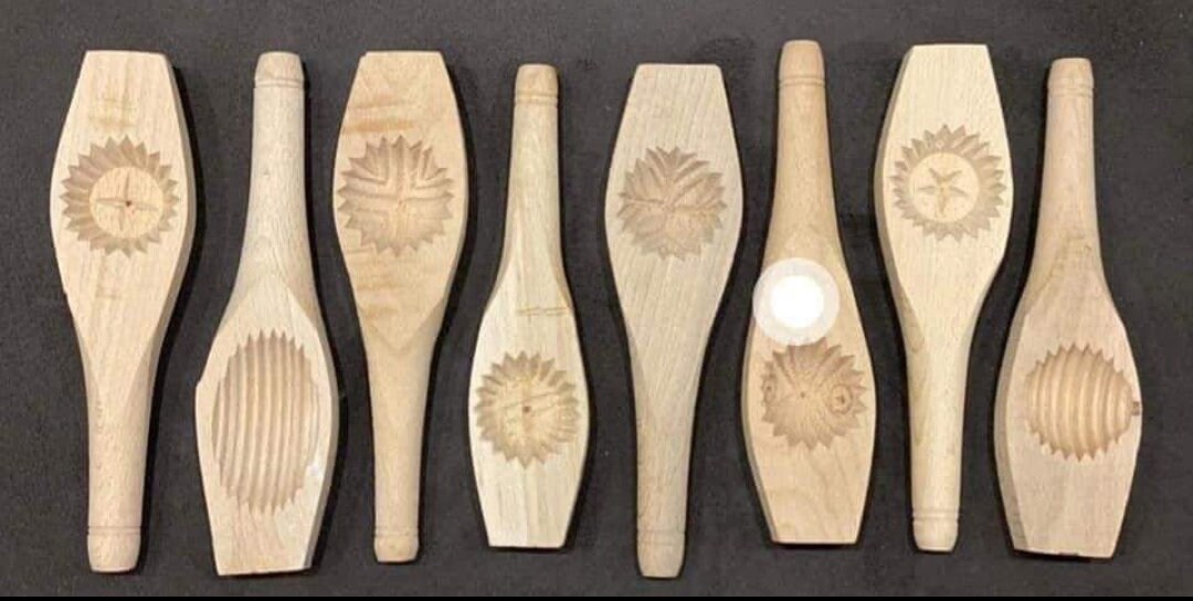 1 PCS Wooden Cookies Mold Maamoul Mould Hand Carved Middle East Cookie ...