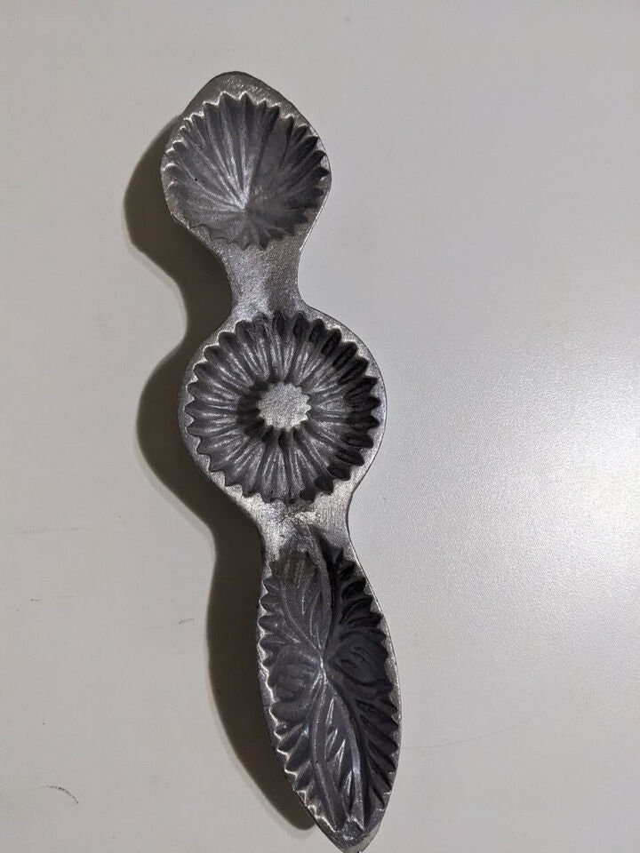 Maamoul Metal Mold Hand Craved Cookie Moulds 3 Shapes Recyclable Mold ...