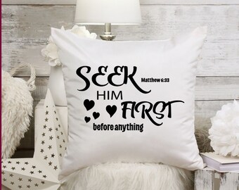 Matthew 6 33 Svg - Etsy