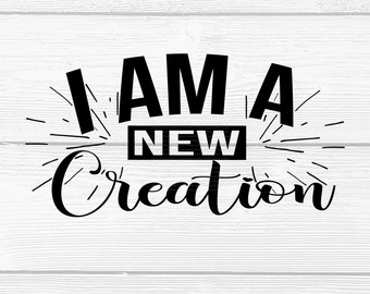 New Creation Svg | Etsy