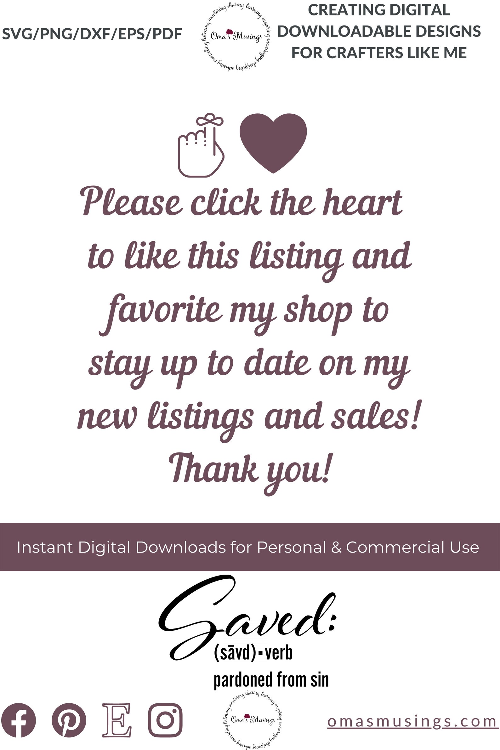 Saved SVG Definition of Saved SVG Salvation SVG - Etsy