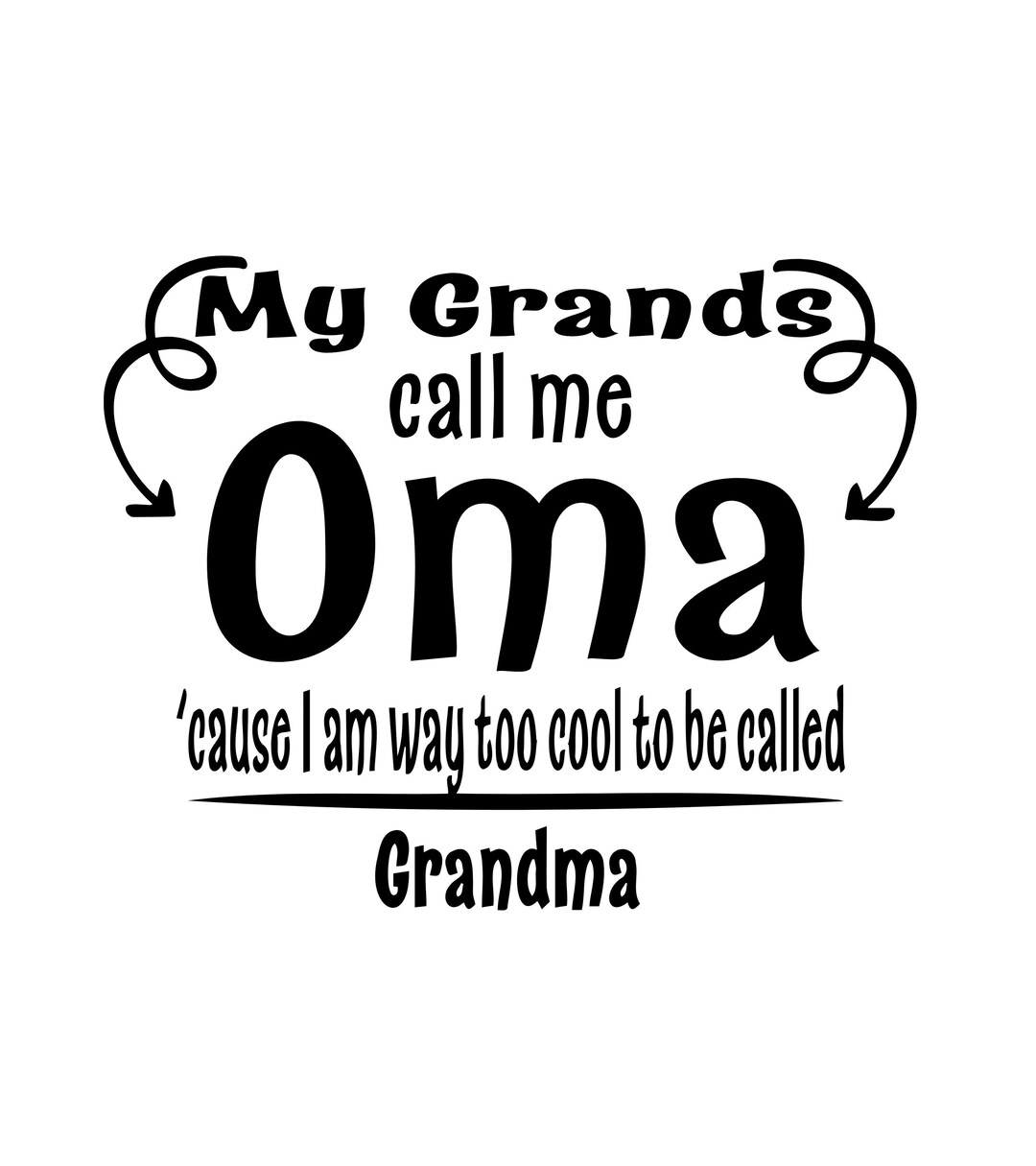 Oma SVG - Oma Shirt SVG - Oma Mug SVG - Oma Birthday Svg - Oma Sticker ...