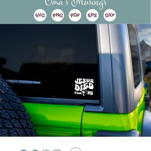 Jesus SVG Groovy Jesus SVG Easter Svg Resurrection Sunday Svg 70s Jesus ...