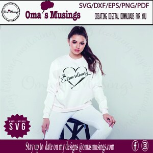 Extraordinary SVG Grunge Heart SVG Cricut SVG File - Etsy