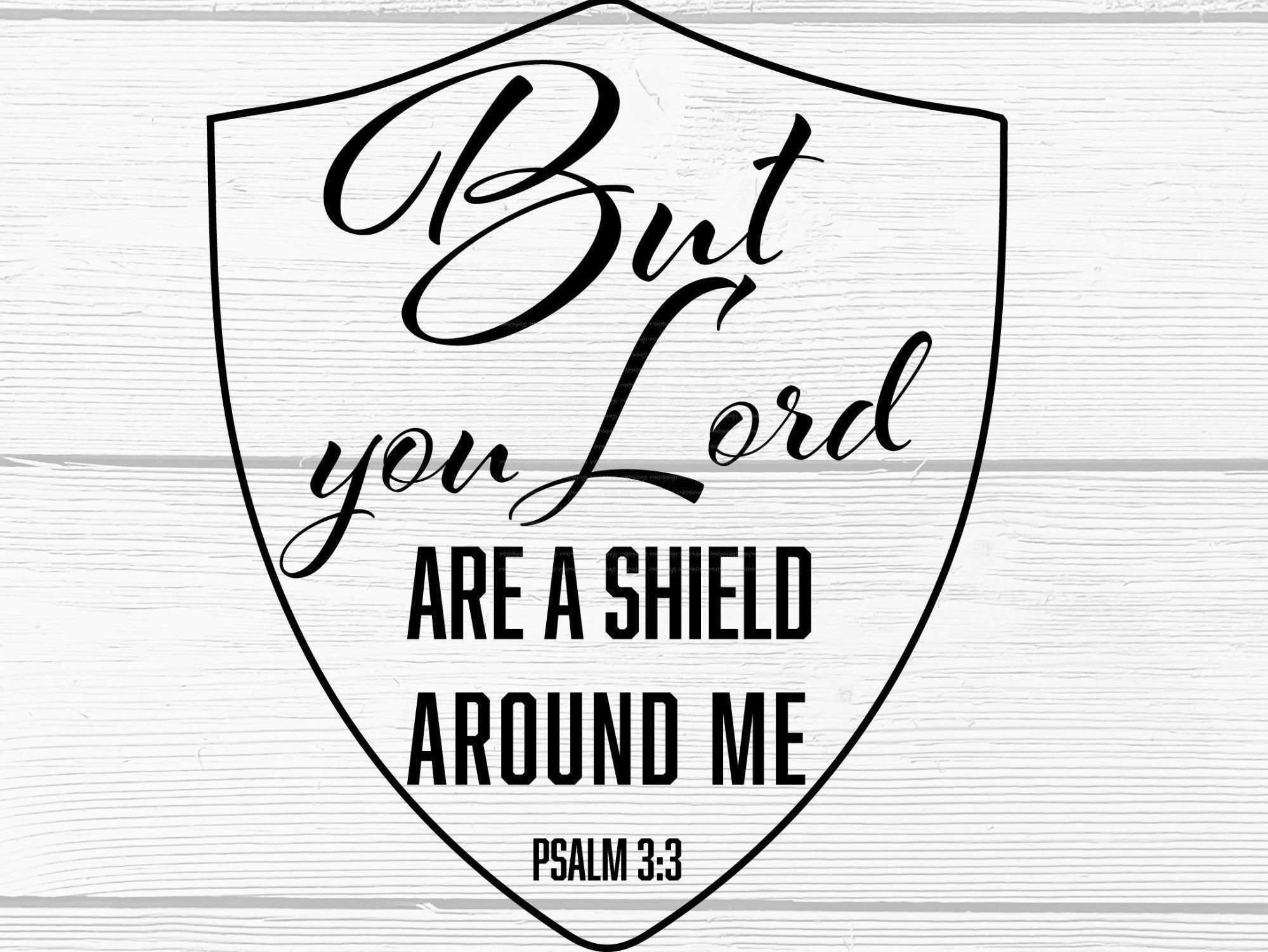 Psalm 3:3 Bible Verse SVG Psalm SVG Psalms SVG Bible Verse - Etsy UK