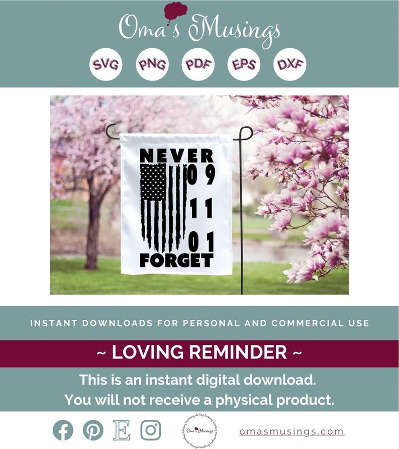 911 SVG 911 Never Forget SVG Patriotic Svg September 11 - Etsy