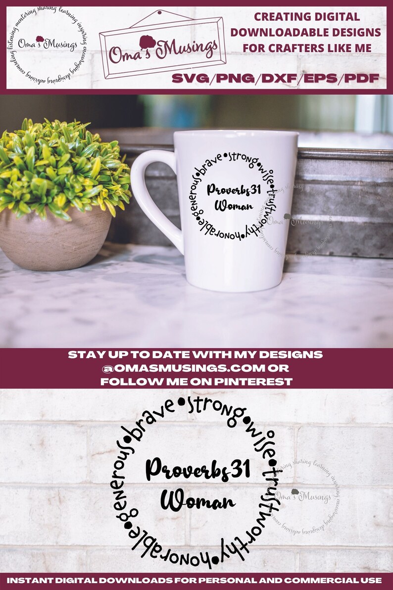 Proverbs 31 Woman Svg Proverbs 31 Svg Christian Svg Etsy