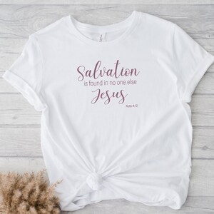 Salvation SVG, Bible Verse SVG, Jesus SVG, Christian Svg, Acts 4:12 ...