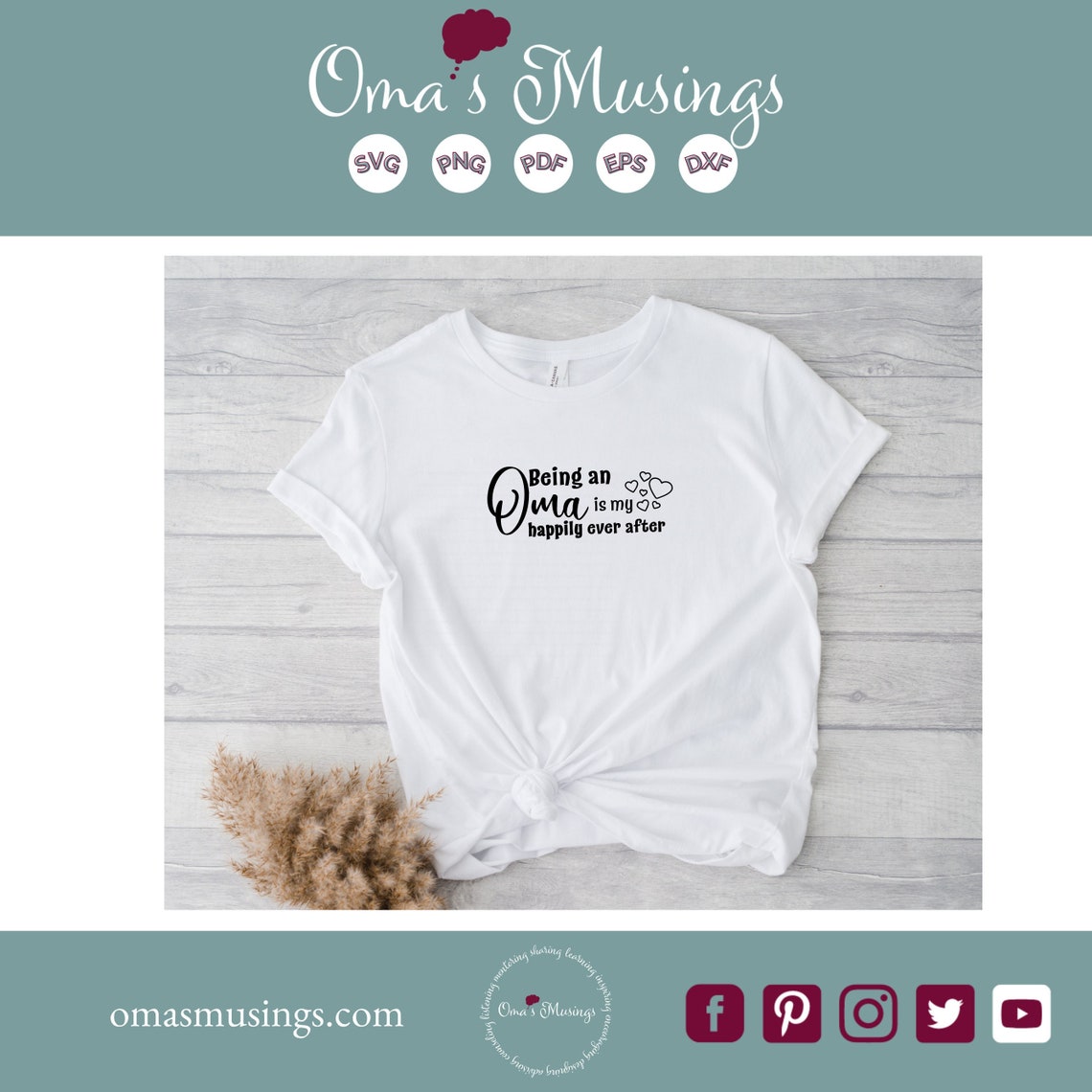 Oma SVG Mother's Day Svg Oma Shirt SVG Oma Gift SVG - Etsy